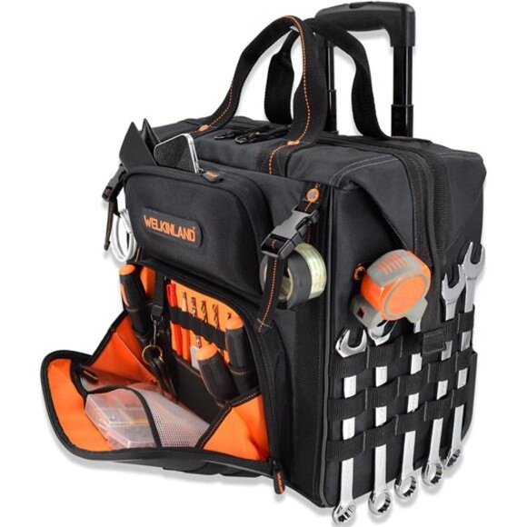 Storage & Organization | 46pockets26 Rolling Tool Bag Tool Bag With ...